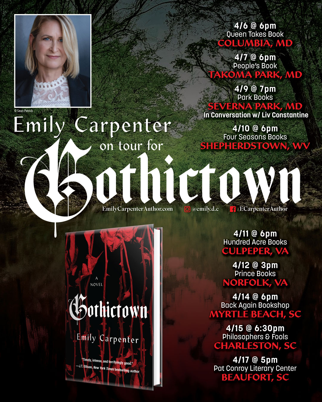 Emily Carpenter – Author of Burying the Honeysuckle Girls and The ...